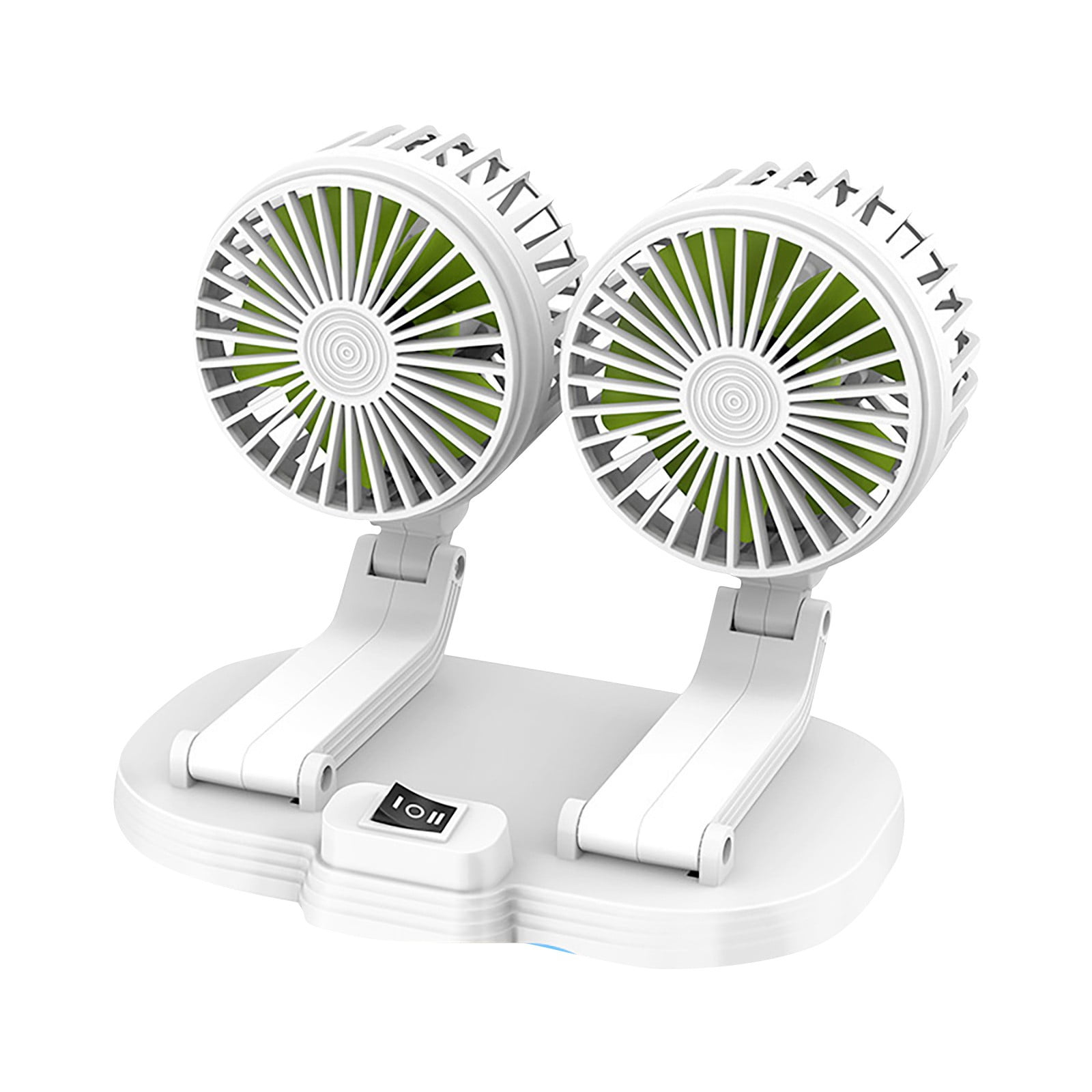 Dual Head USB Car Cooling Fan - Brushless Motor(2025 Upgraded) - 3 ...