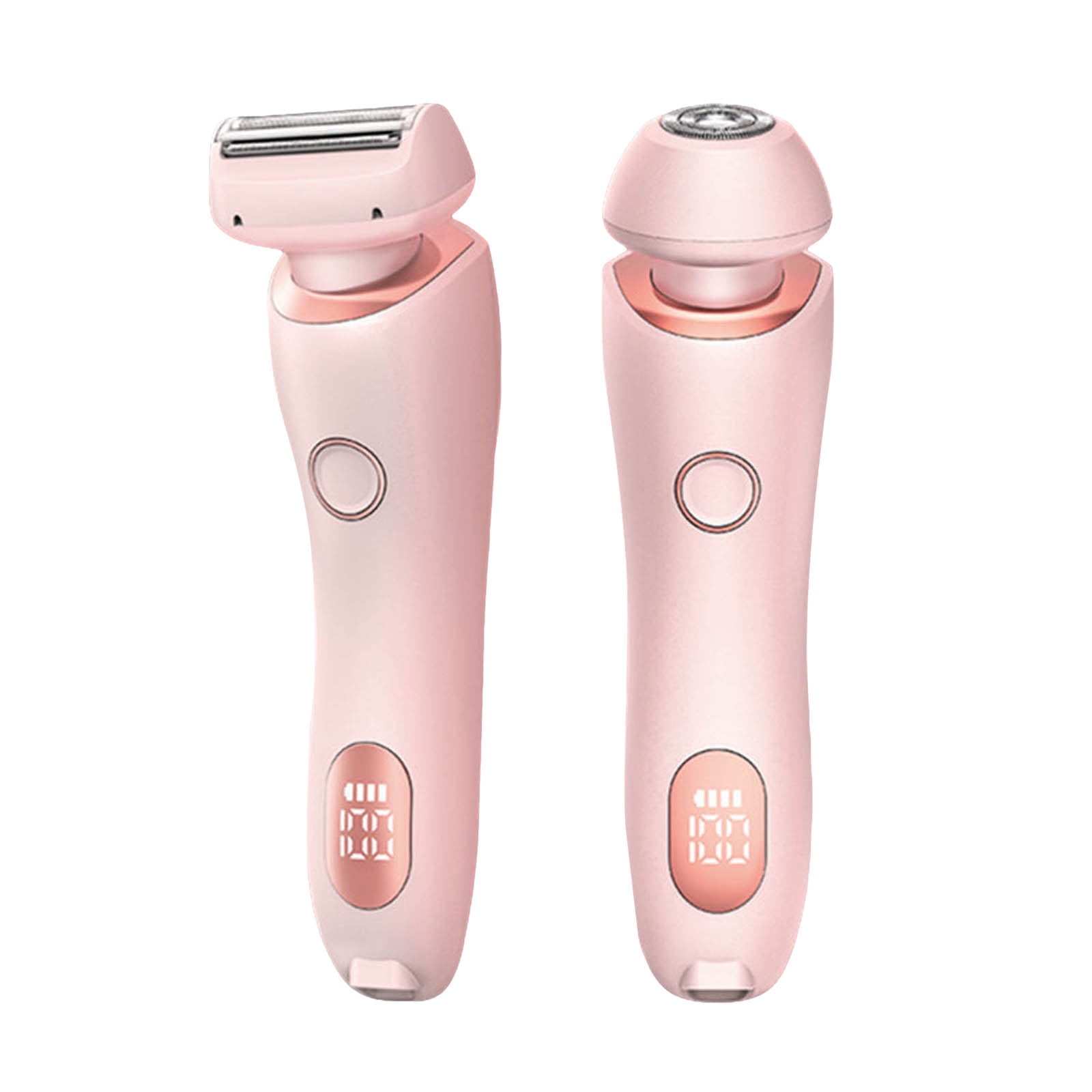 Dual-Headed Razor & Trimmer Combo, 2-in-1 Interchangeable Blade System ...