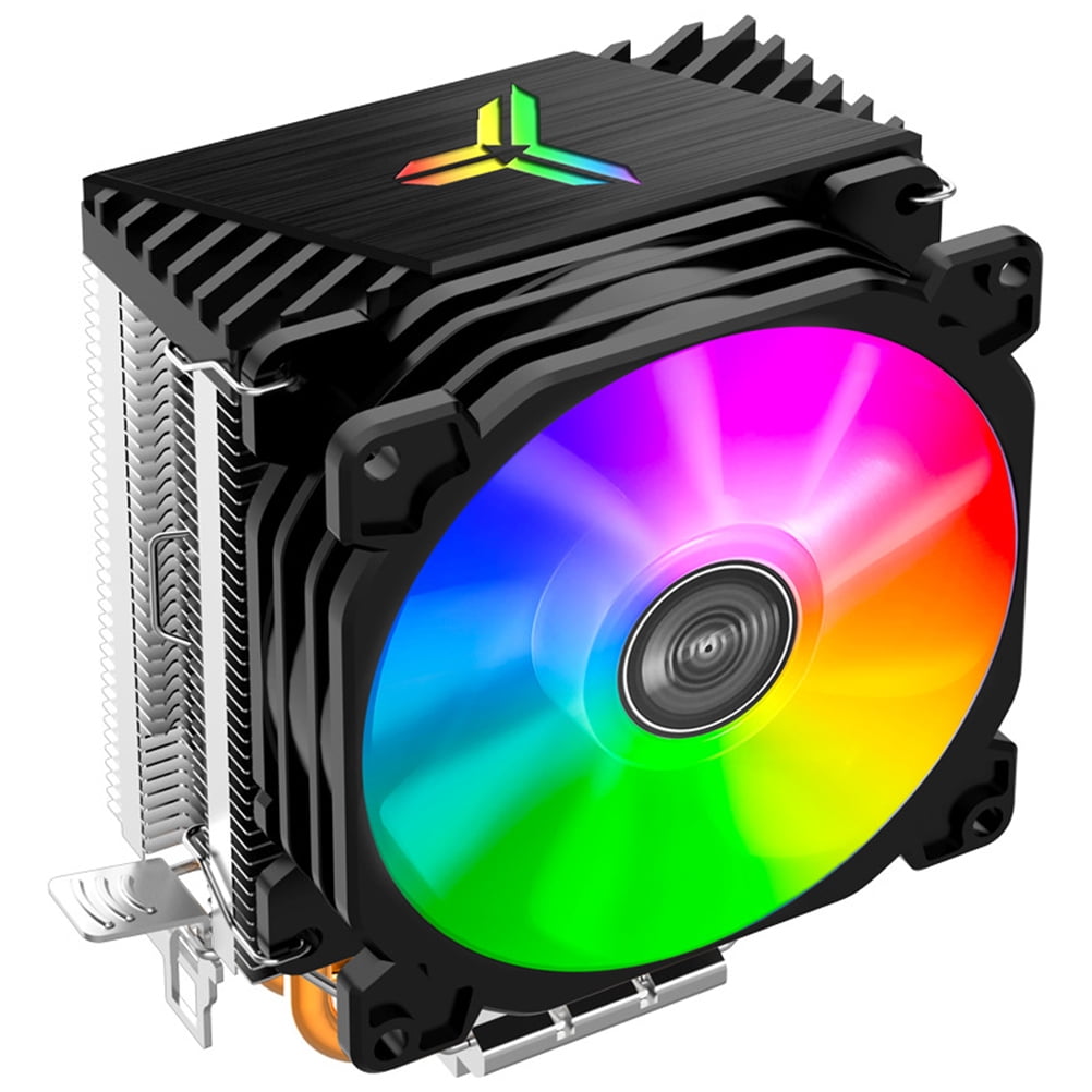 Dual Heat CPU Cooling Fan 12V Computer RGB Fan Cooler Computer Air ...