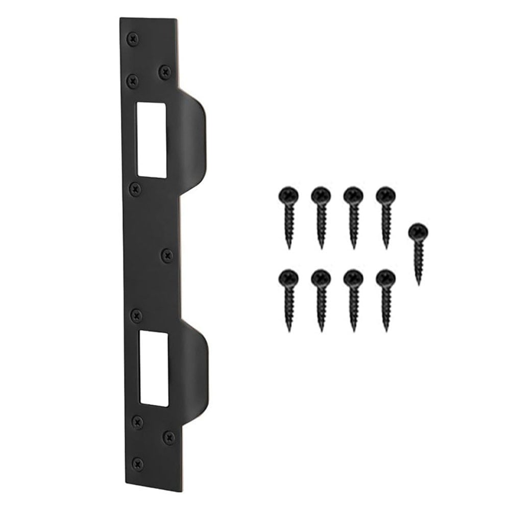 Dual Hole Heavy Duty Metal Latch Plate Reinforcer for Door Security ...