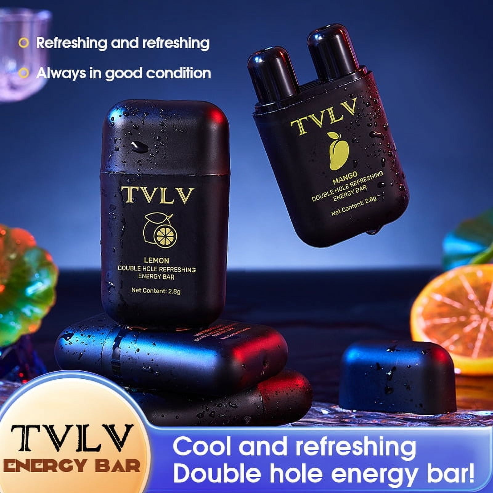 Dual-Hole Refreshing Energy Stick Mint Fruit Flavor Anti-Drowsiness ...