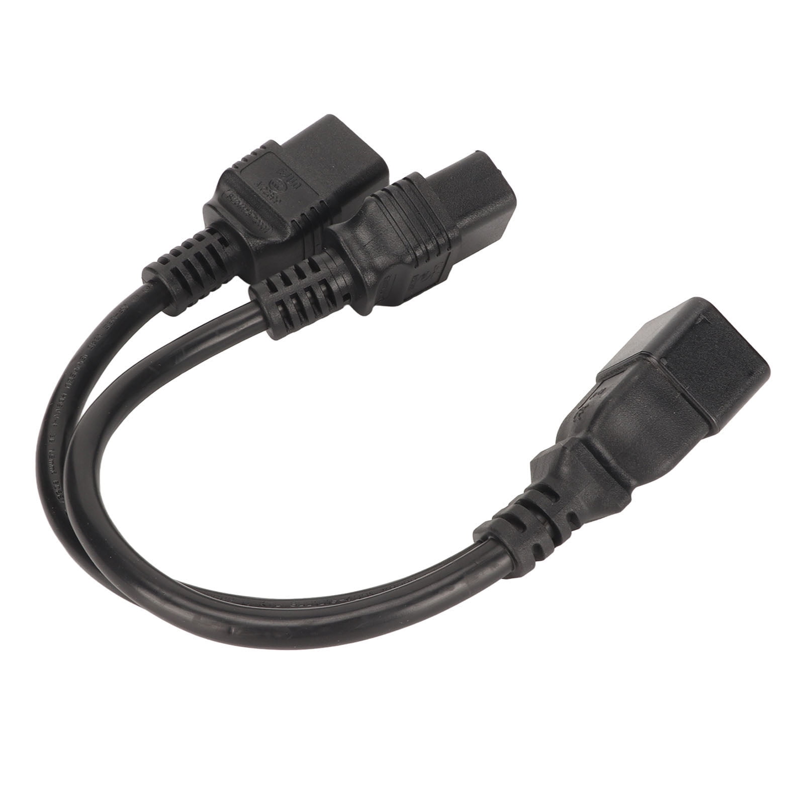 Dual IEC320 C19 To IEC320 C20 Cord, Waterproof Universal Y Splitter ...