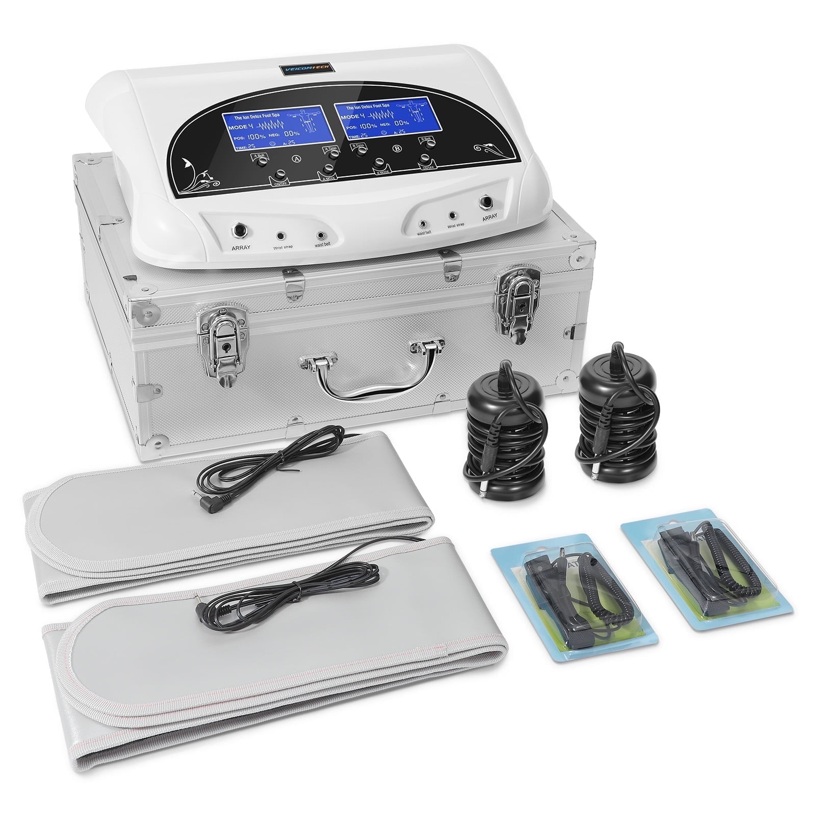 Dual Ionic Foot Bath Detox Machine, Professional Ionic Foot Bath Spa ...