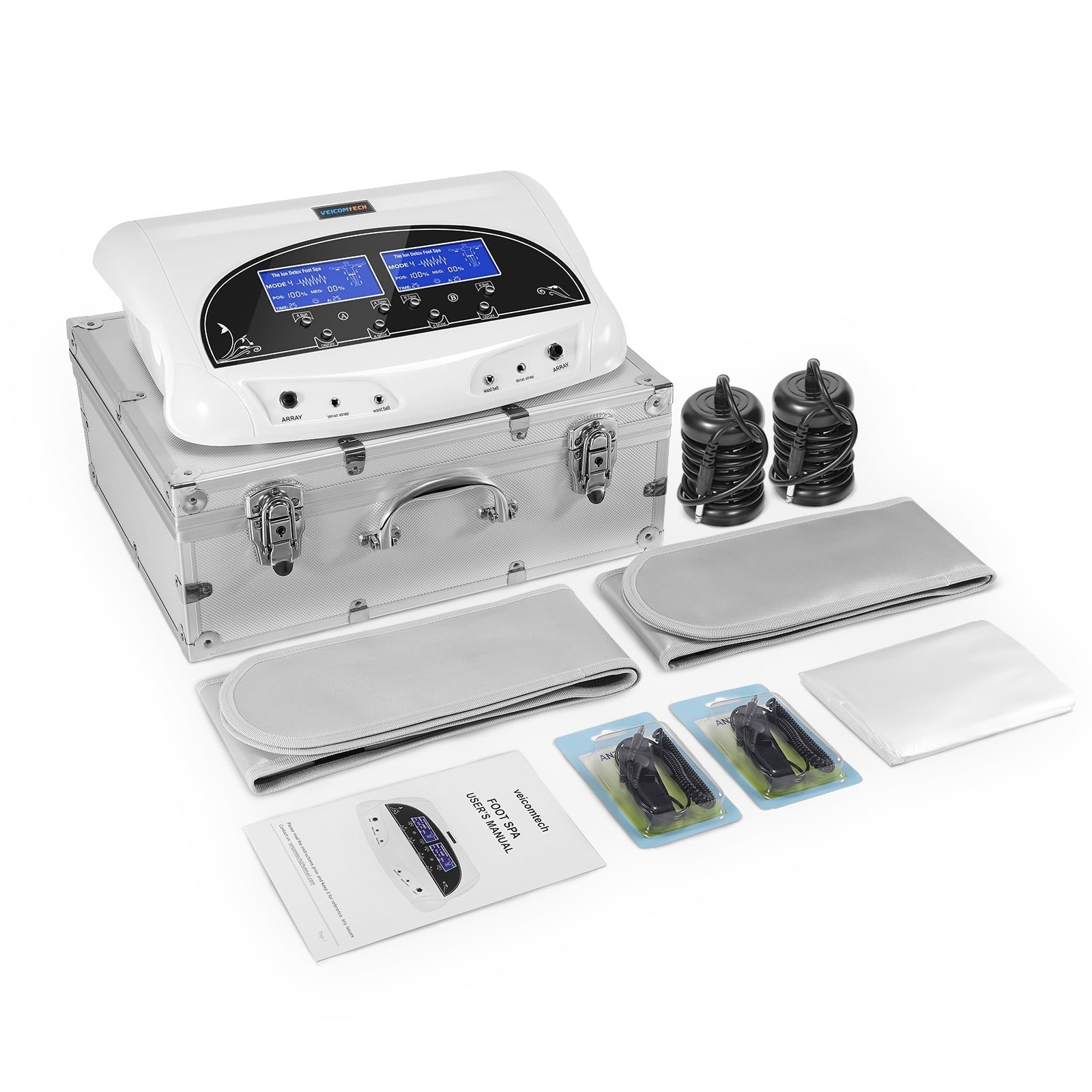 Dual Ionic Foot Bath Detox Machine - Professional Ionic Foot Bath Spa ...