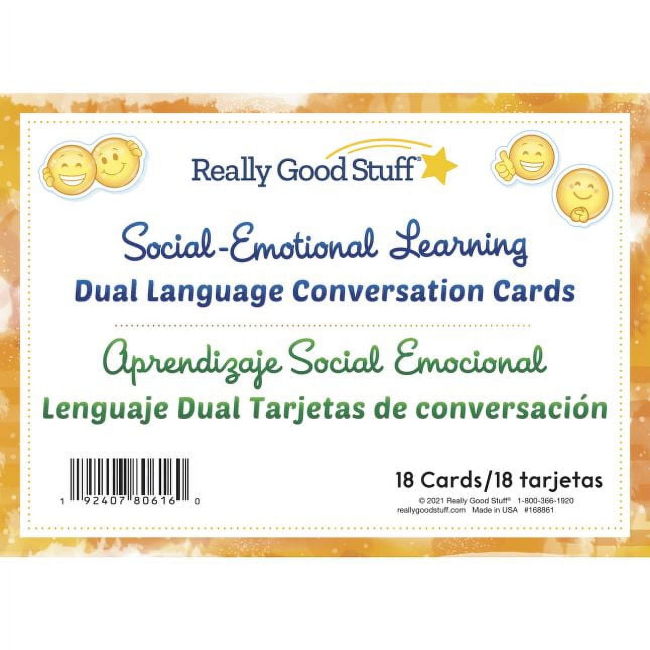Dual Language SEL Conversation Cards For Home (Lenguaje Dual - Tarjetas ...