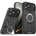 Dual Layer MagSafe Case with Rotating Stand for iPhone 17 Pro Max ...