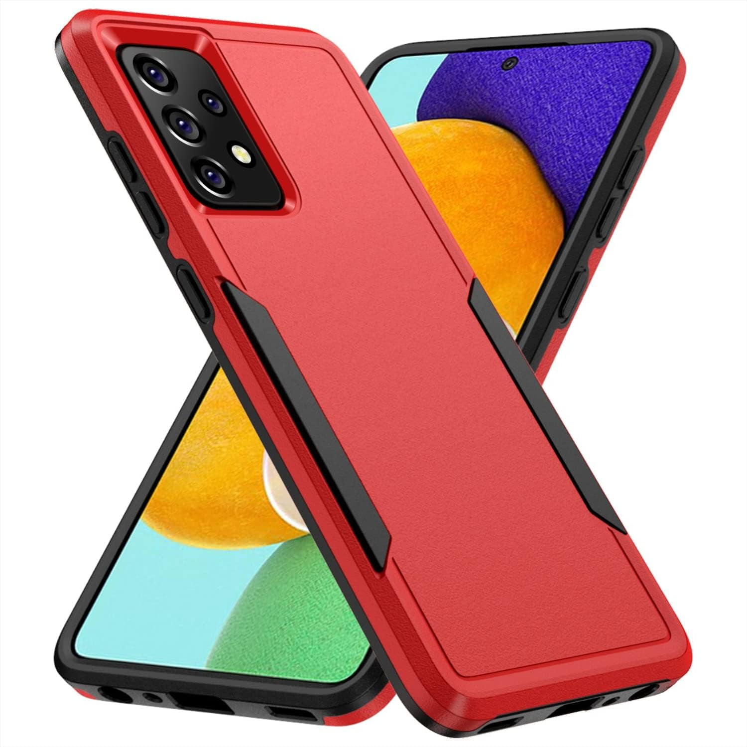 Dual Layer Samsung Galaxy A52 5G Case, Tough Durable Designed Anti ...