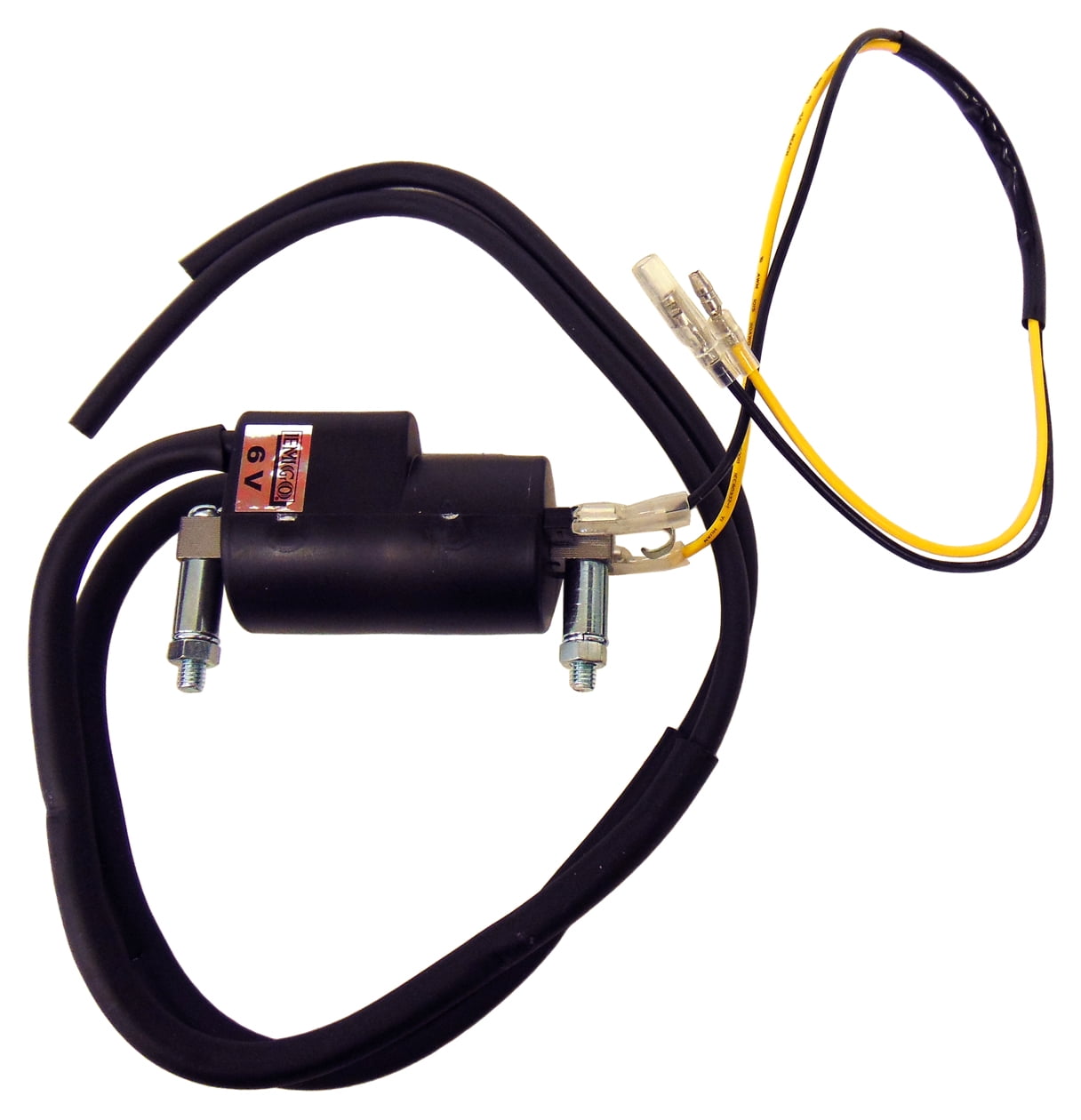 Dual Lead Spark Plug Wire 6 Volt Ignition Coil fits Honda CM 200C ...