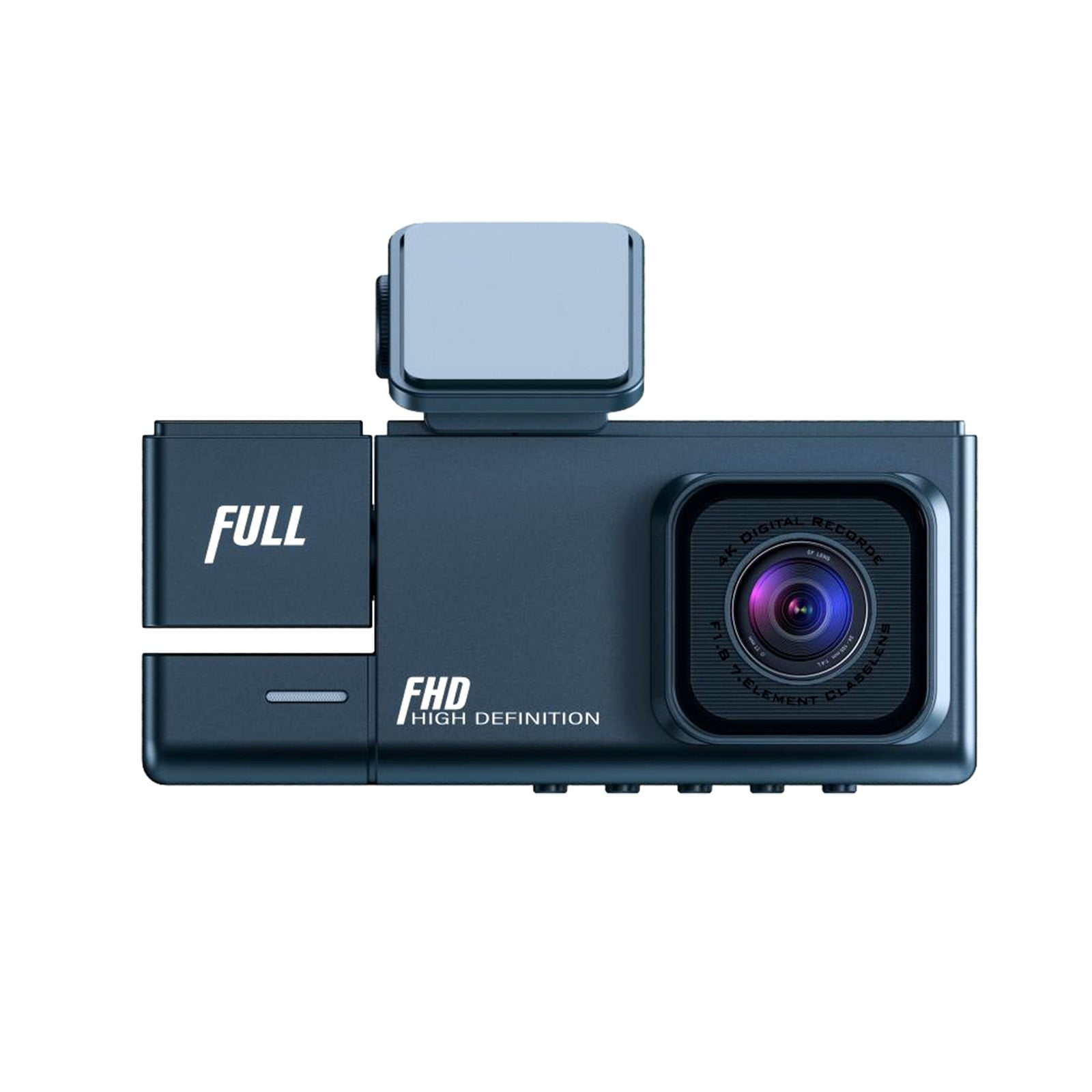 Dual-Lens Car Recorder With 2-Inch Display, 1080P Hd Video, Reverse ...