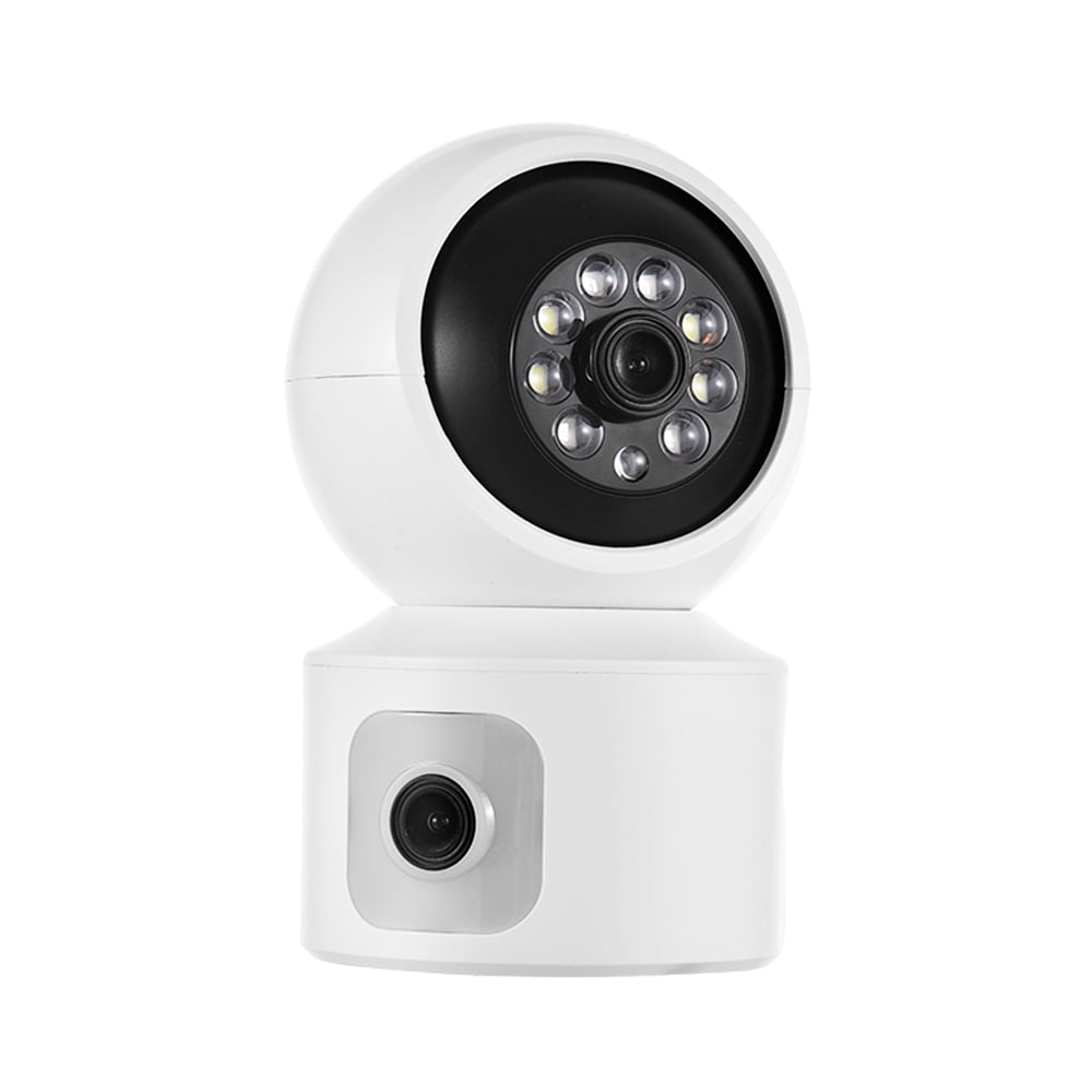 Dual Lens Security Camera 2K Ultra HD Motion Detection Automatic ...
