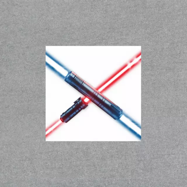 Dual Light Saber Battle Sticker- Futuristic Space Battle Playphone ...