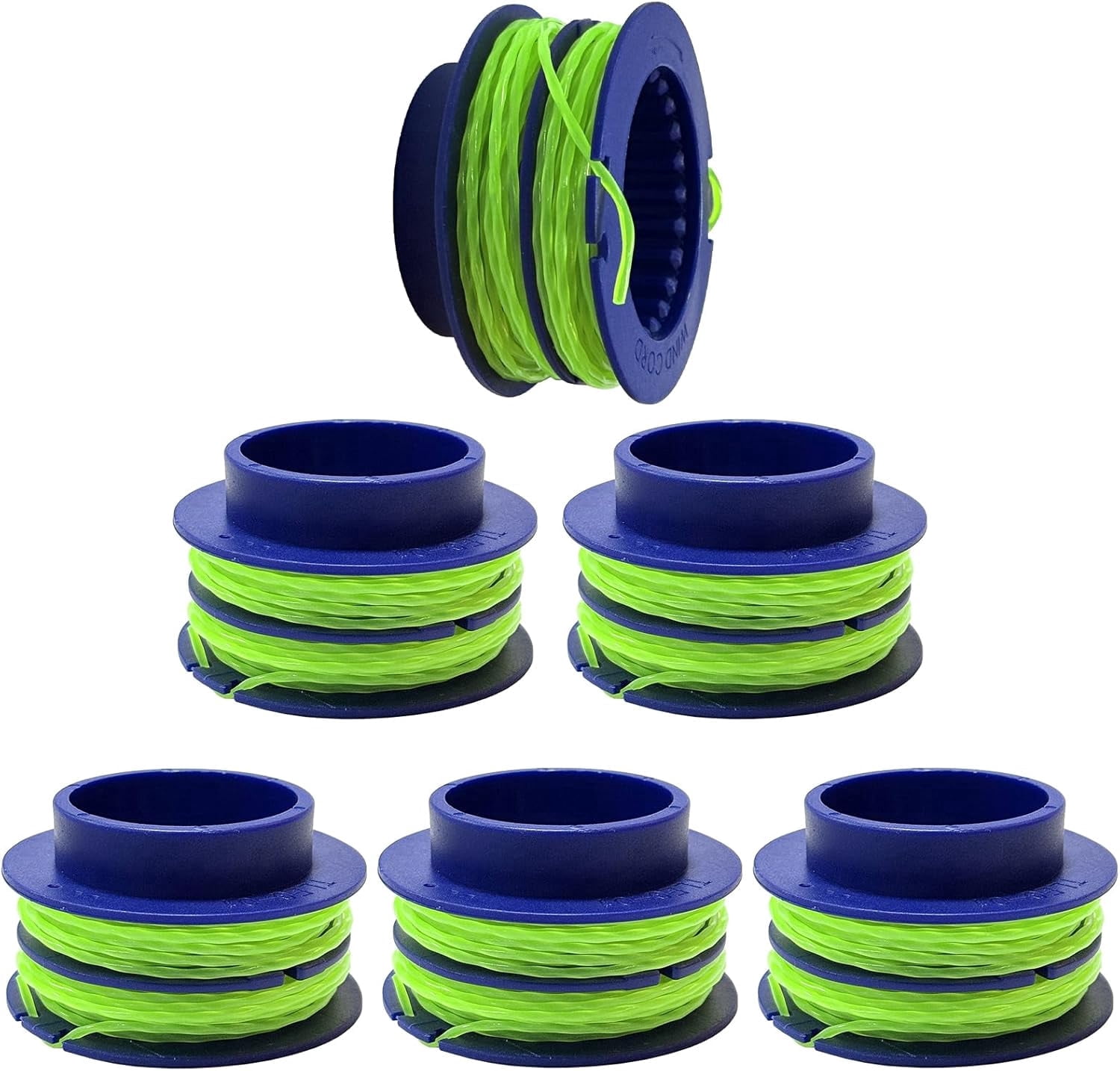 Dual-Line Trimmer Spool 0.080" 16ft Compatible with Kobalt 24V Max KST ...