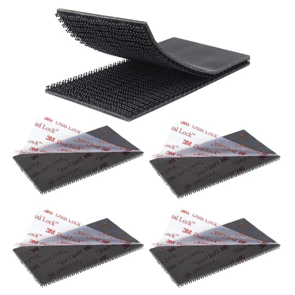 3M Dual Lock Clear Reclosable Fastener, 2ft Self-Mating Velcro with ...