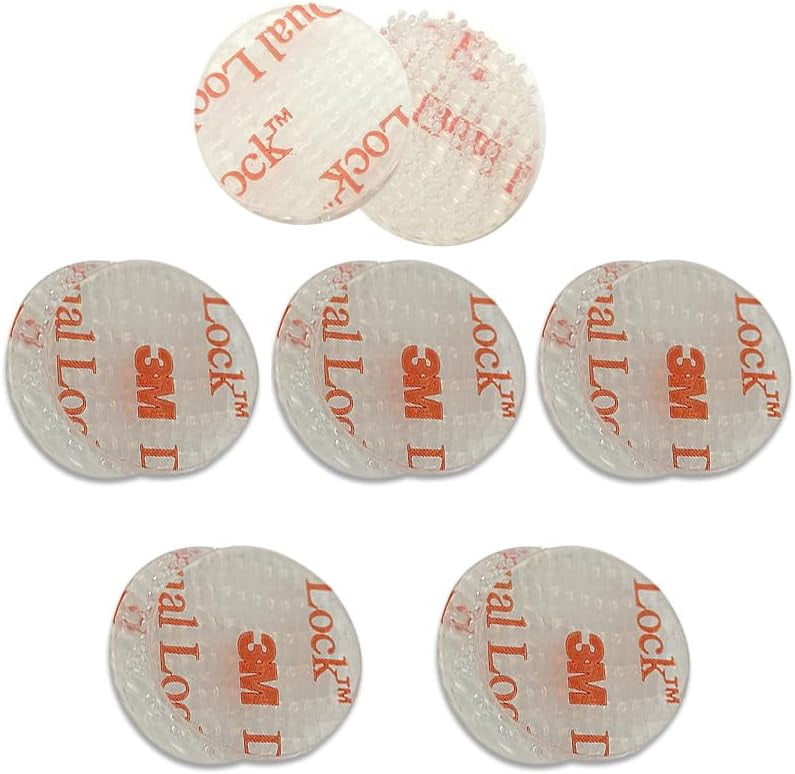 Dual Lock Fastener EZ Pass Holder Mushroom Shaped Sticky Hook Lock ...
