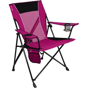 Caravan Sports Ergo+ Patio Folding Chair Gray, Flip Out Footrest, 300 ...
