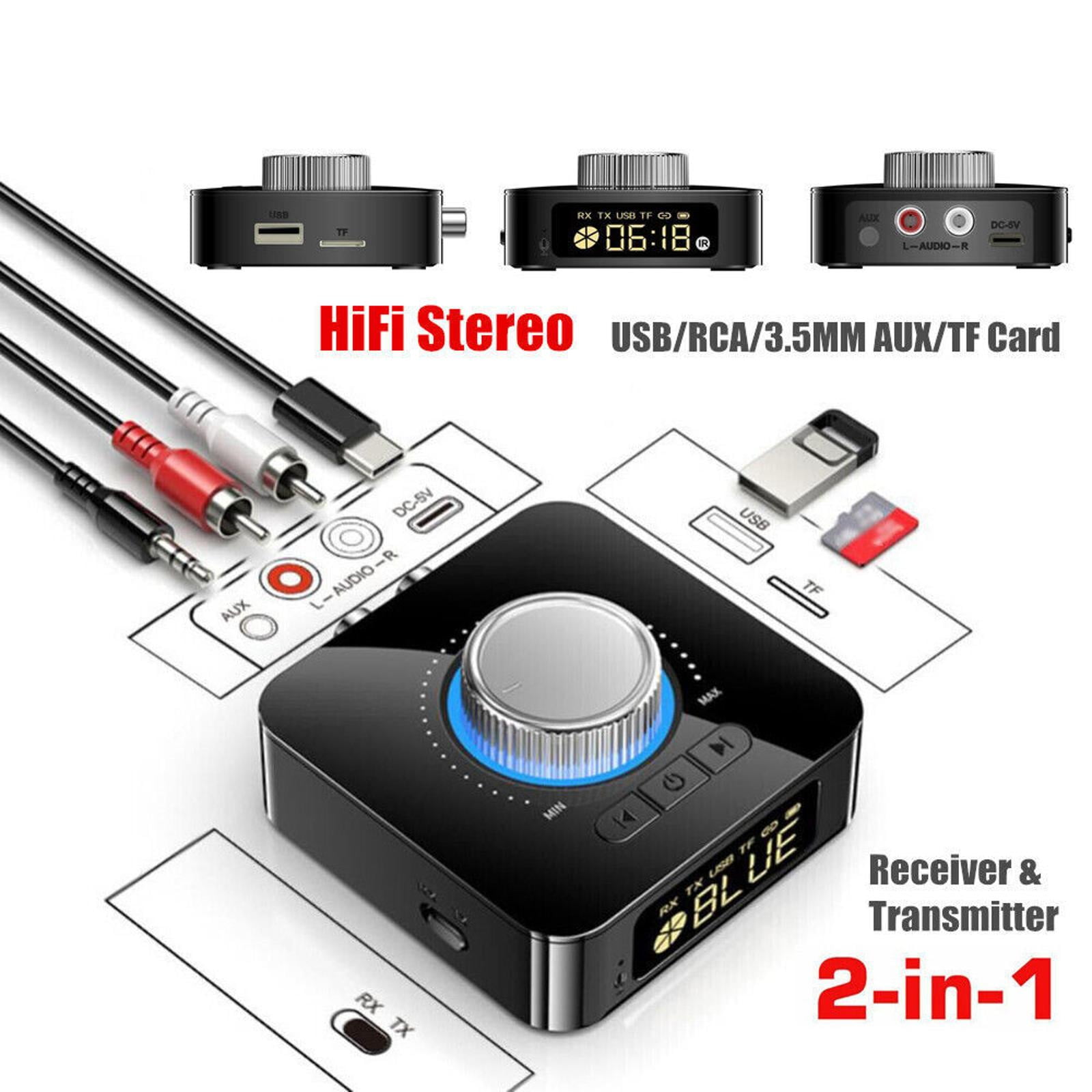 Dual-Mode Bluetooth Adapter for Streaming Music and Movies on Various ...