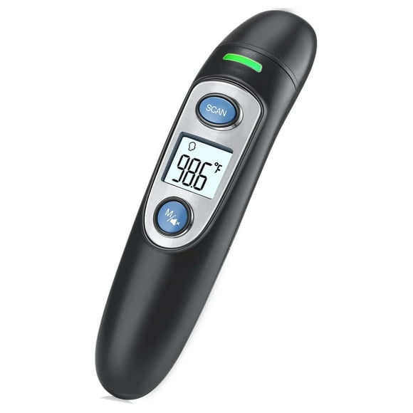 Dual Mode Digital Infrared Thermometer, 1s Reading, 35 Memories Recall ...