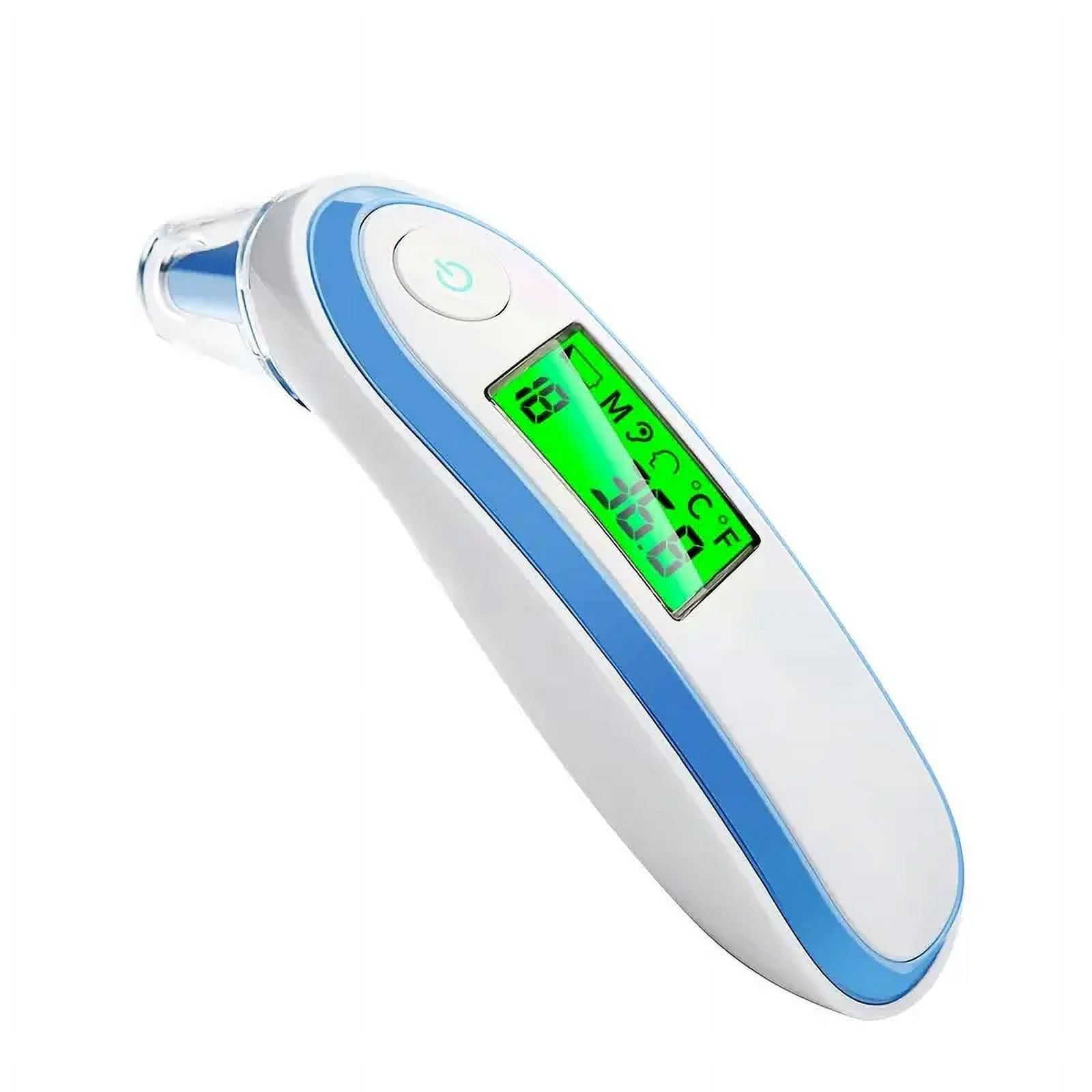 Dual-Mode Infrared Thermometer for Adults - Forehead & Ear Temperature ...