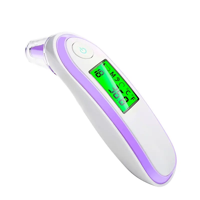 Dual-Mode Infrared Thermometer for Adults - Forehead & Ear Temperature ...
