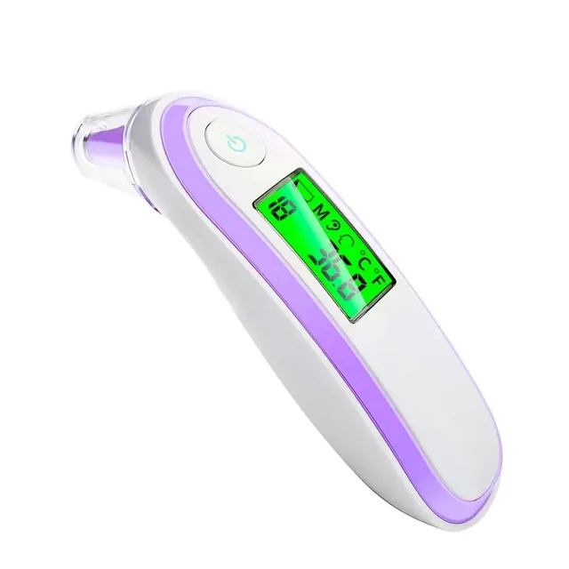 Dual-Mode Infrared Thermometer for Adults - Forehead & Ear Temperature ...