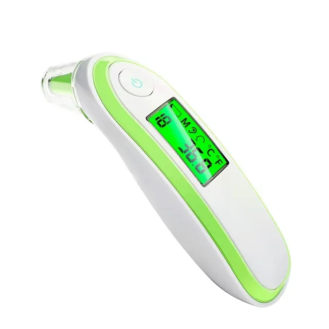 Dual-Mode Infrared Thermometer for Adults - Forehead & Ear Temperature ...