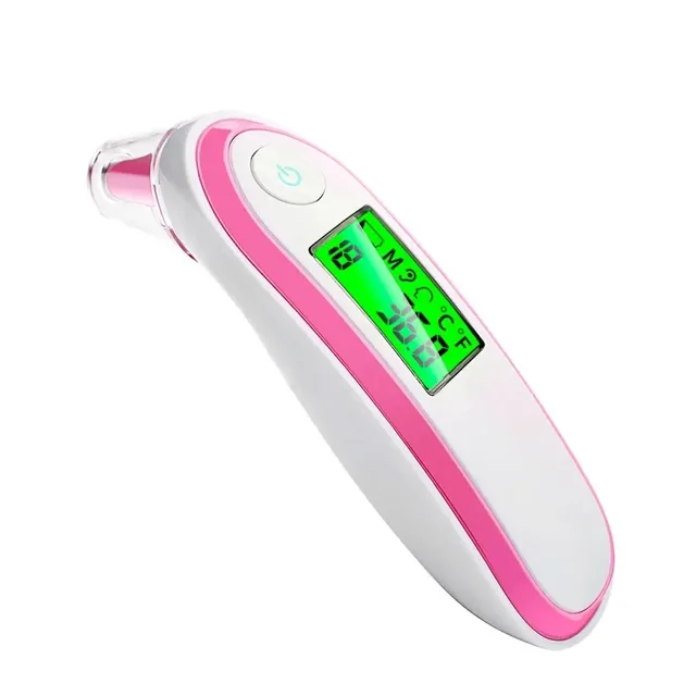 Dual-Mode Infrared Thermometer for Adults - Forehead & Ear Temperature ...