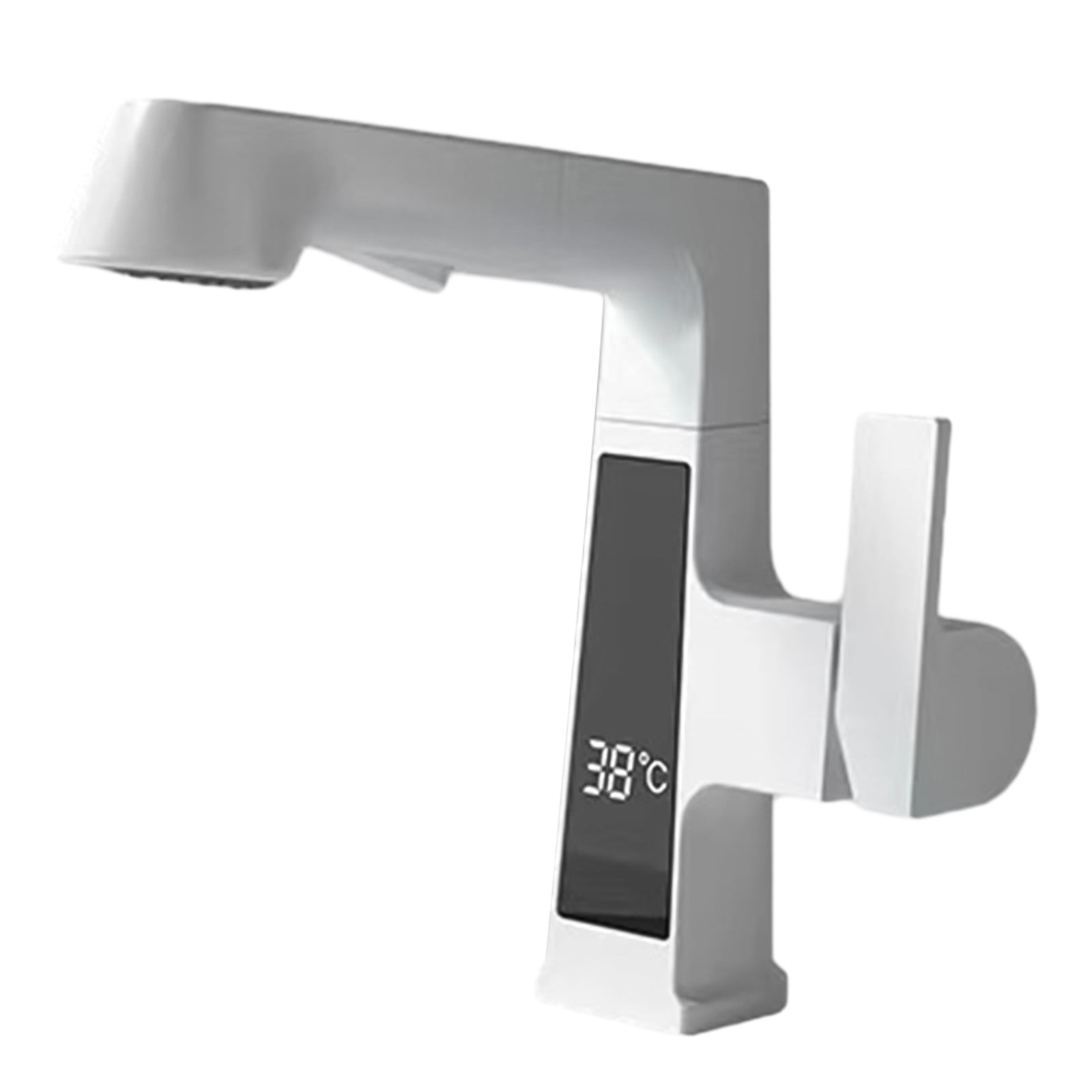 Dual-Mode Lifting and Lowering Digital Display Faucet with 360째 ...