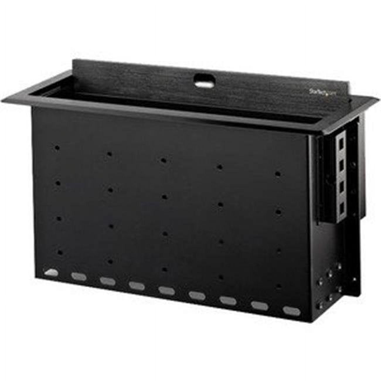 Dual-Module Conference Table Connectivity Box with Cable Organizer ...