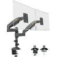 Dual Monitor Desk Mount Stand Full Motion Swivel Computer Monitor Arm ...
