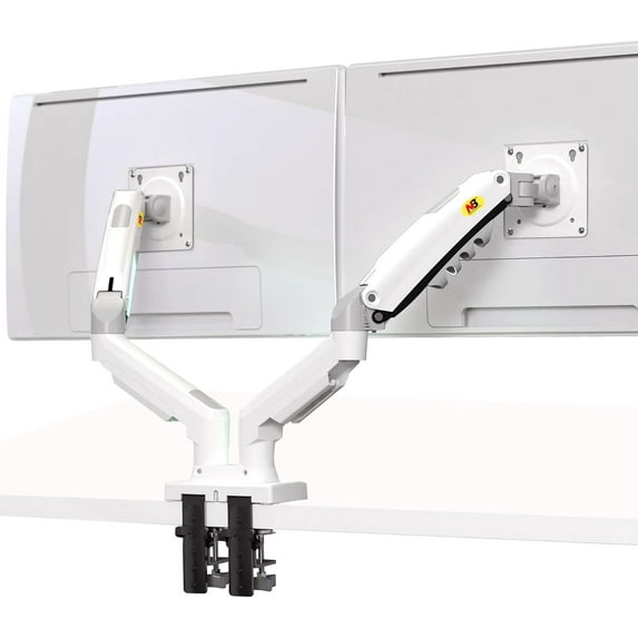 Dual Monitor Desk Mount Stand Full Motion Swivel Computer Monitor Arm ...