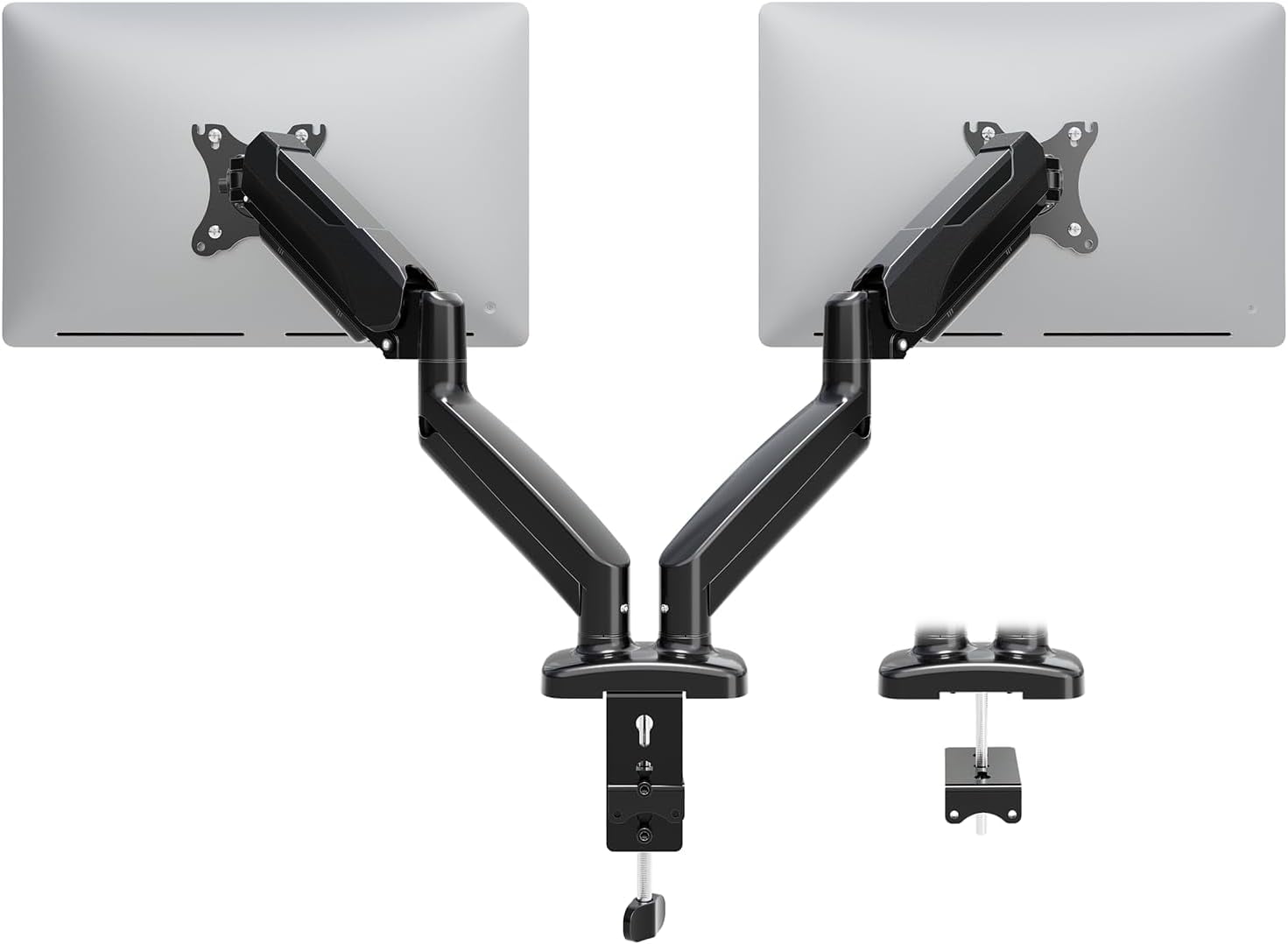 Dual Monitor Mount for 17-32’’ Monitors, Double Monitor Arm Desk Mount ...