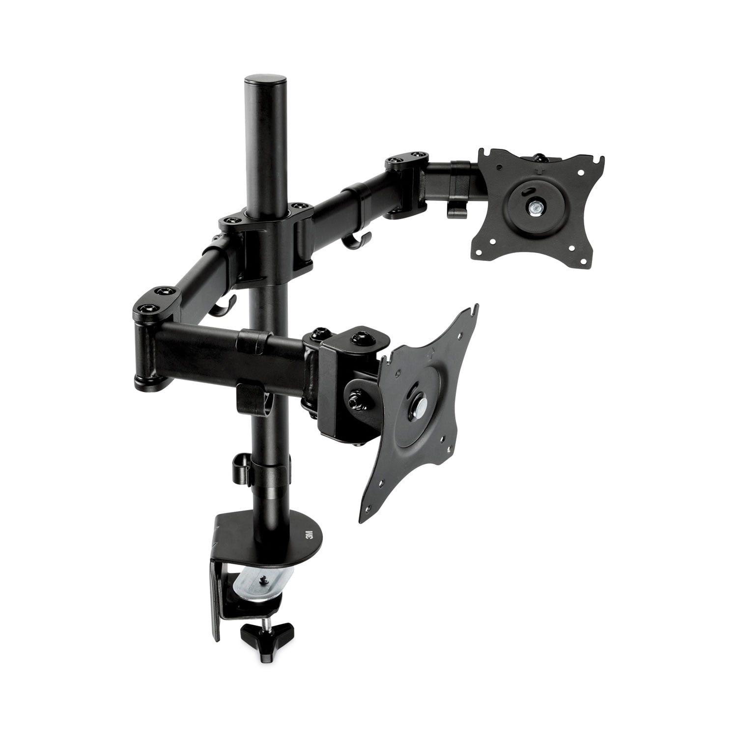 Dual Monitor Mount, For 27" Monitors, 360 Degree Rotation, +45 Degree ...