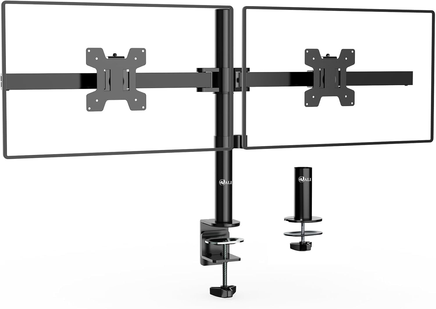 Dual Monitor Mount, Stand for 2 Monitors Each Up To 32 Inch, Dual ...