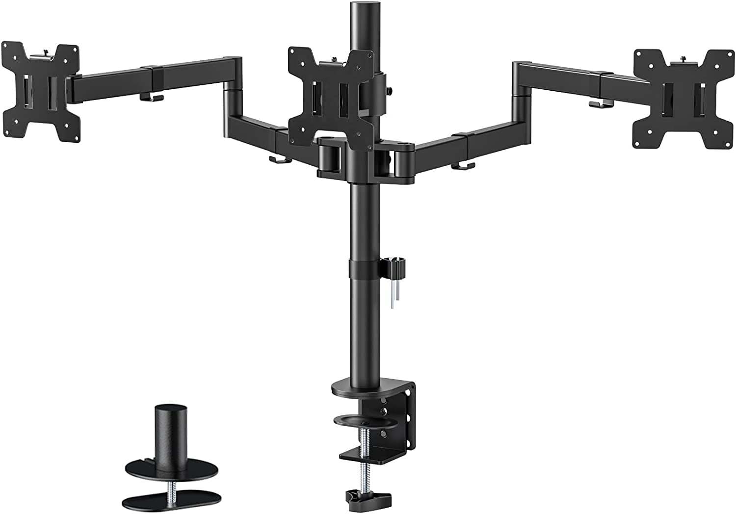 Dual Monitor Stand for 13-27 inch Screens, Dual Monitor Mounts for 2 ...