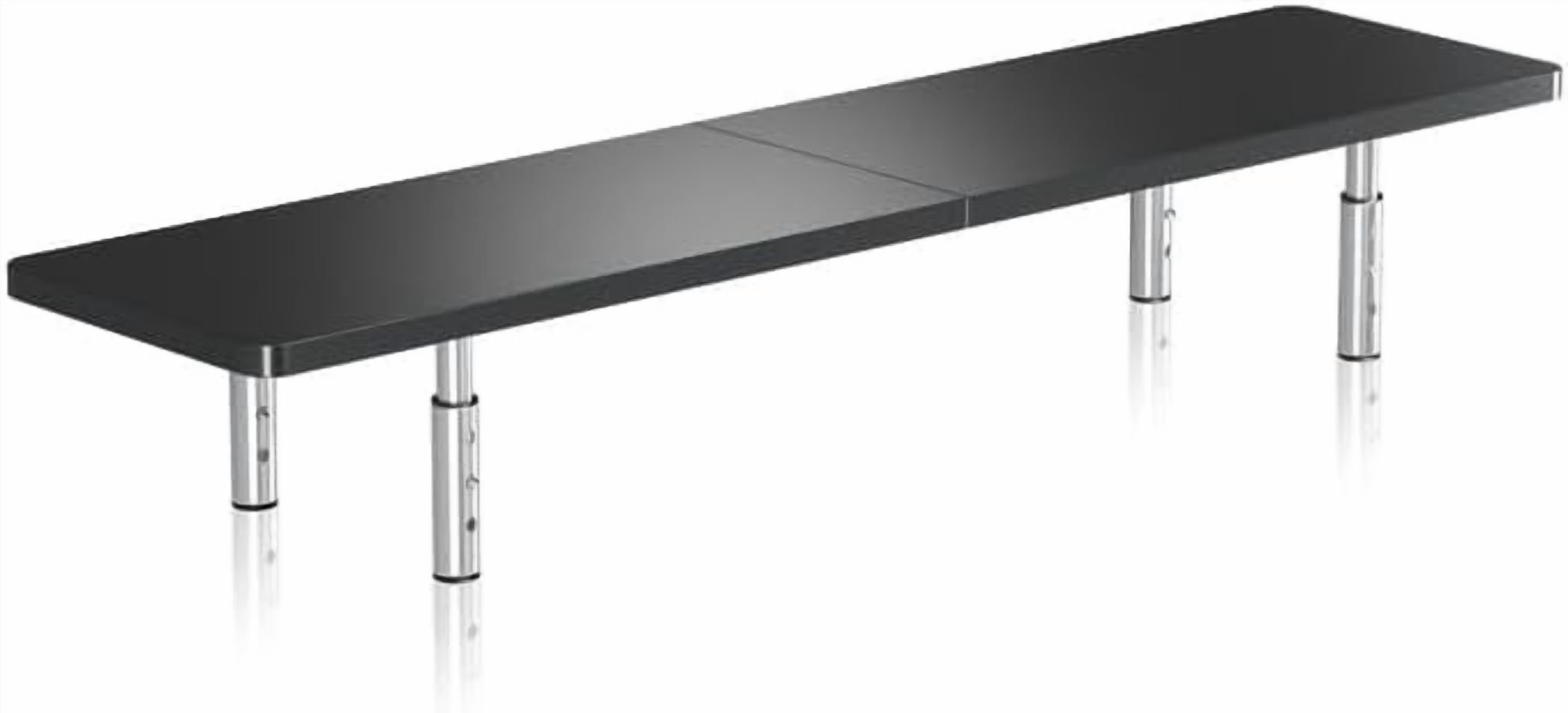 Dual Monitor Stand Riser,Large Monitor Laptop Stand Riser 3 Adjustable ...