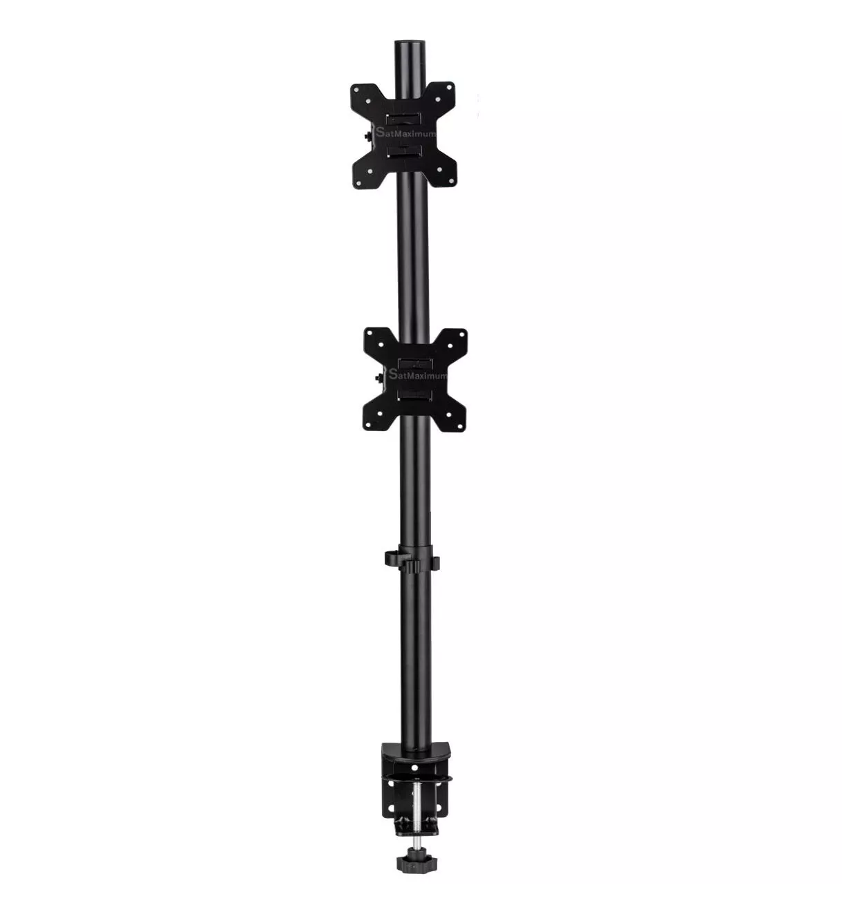 Dual Monitor Vertical Desk Mount Stand, Fits 13"-27" LED LCD Screens ...