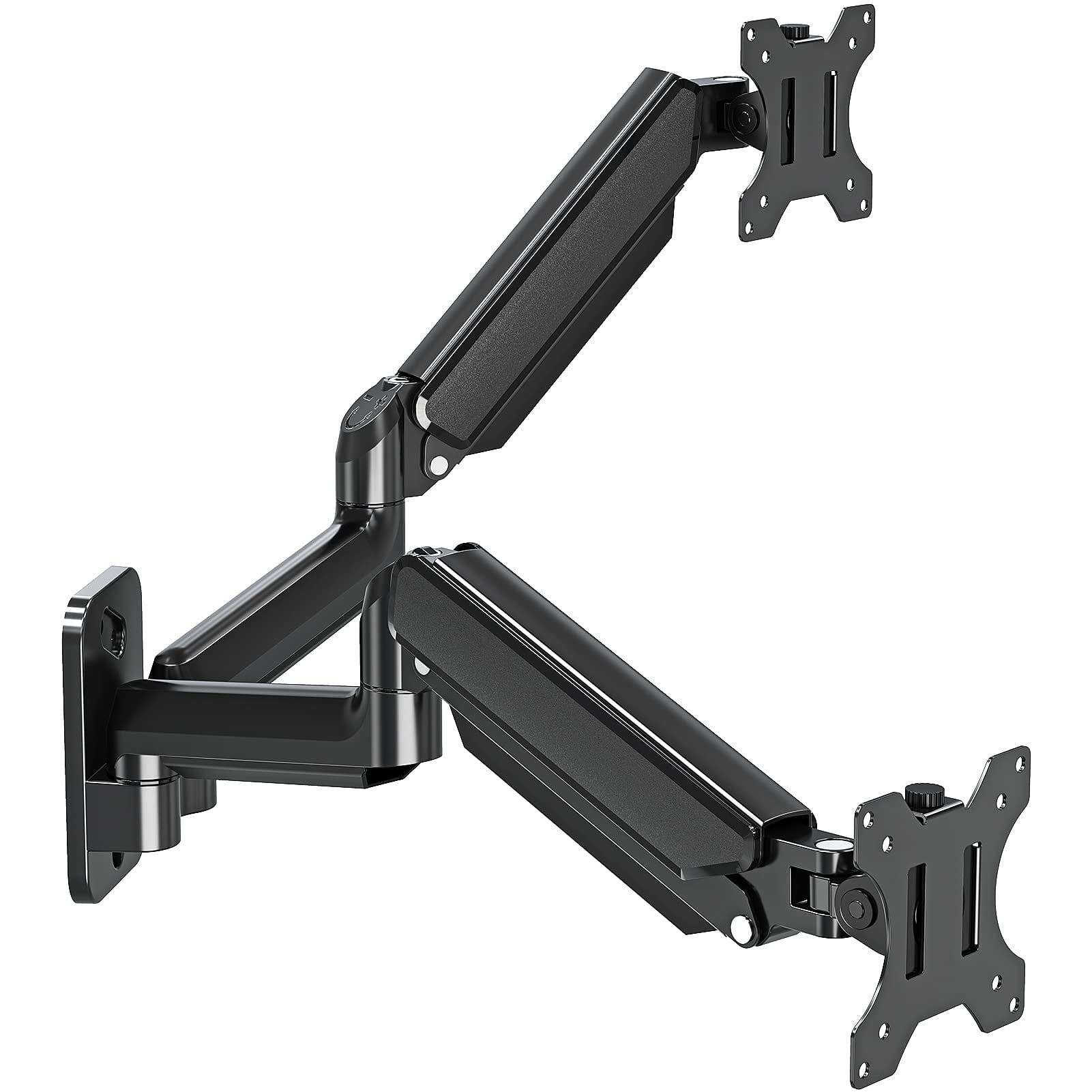 Dual Monitor Wall Mount for 13 to 32 Inch Computer Screens, Monitor ...