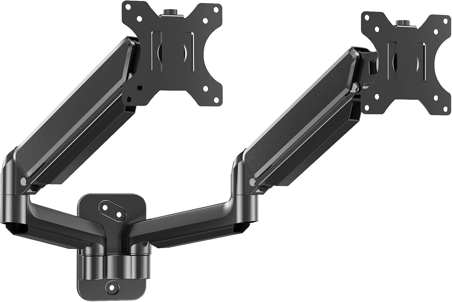 Dual Monitor Wall Mount for 2 Max 32 Inch Computer Screen Fully ...
