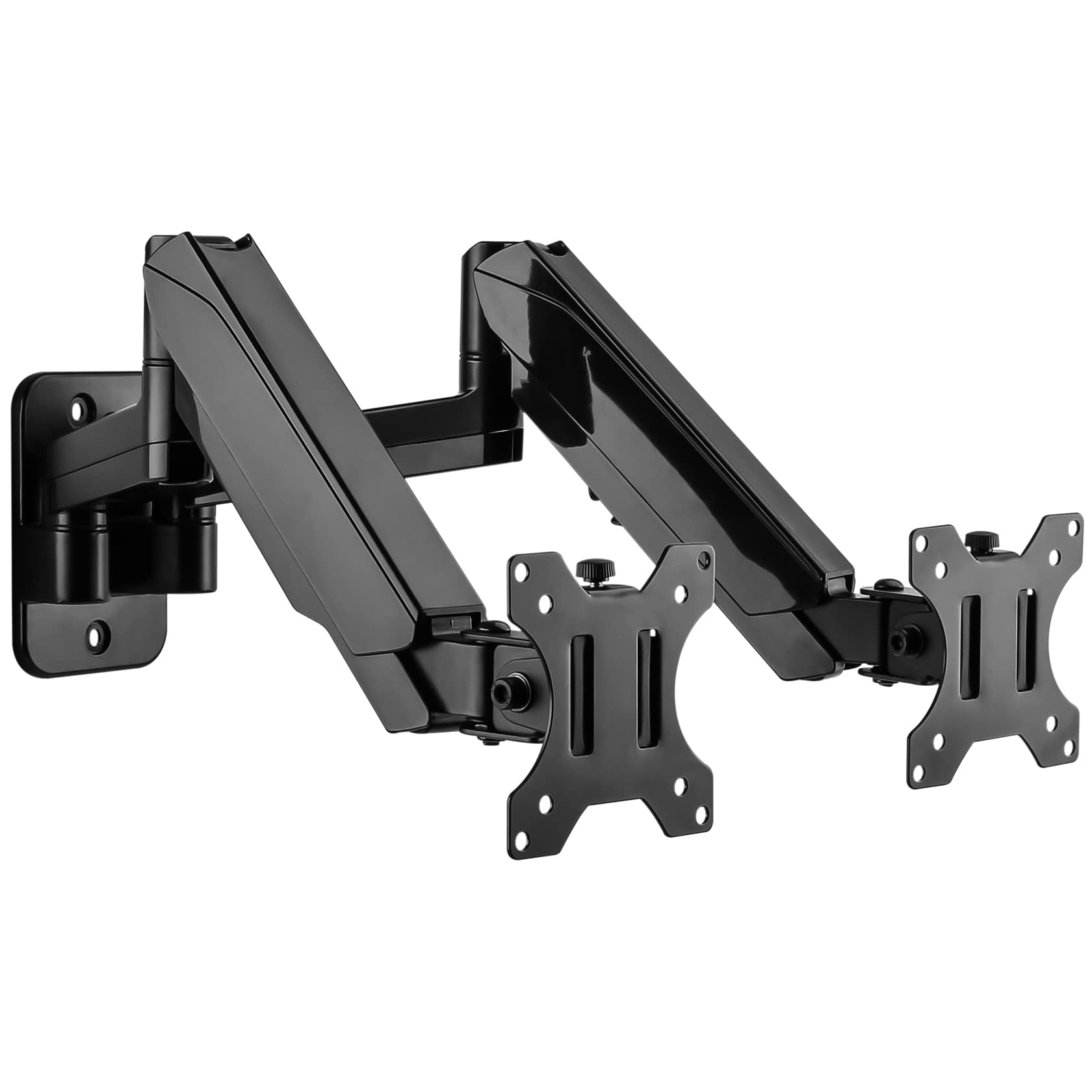 Dual Monitor Wall Mount, Double Monitor Wall Stand for Two 17-32 inch ...
