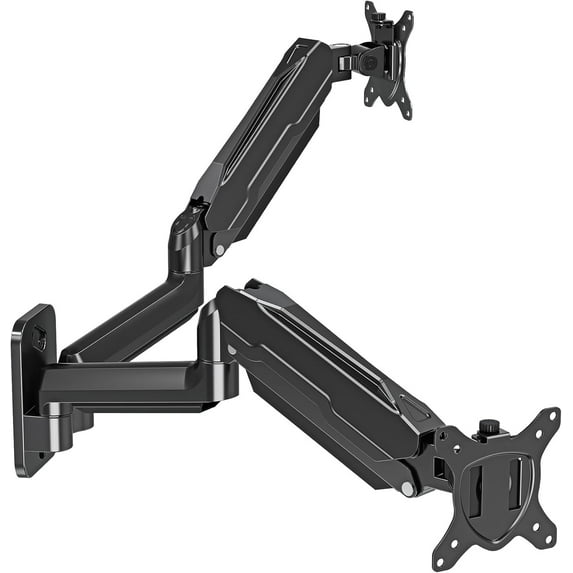 Dual Monitor Wall Mount for 13 to 32 Inch Computer Screens, Arm 2 ...