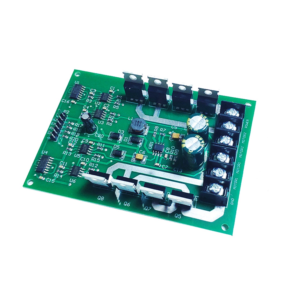 Dual Motor Driver Module Board H-Bridge DC MOSFET IRF3205 3-36V DC ...