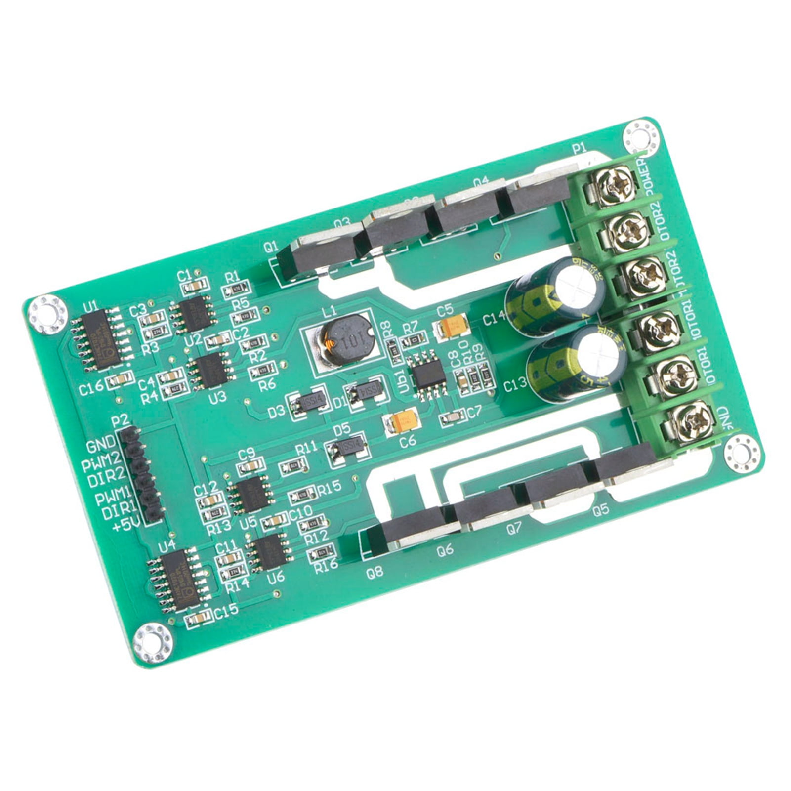 Dual Motor Driver Module Board H Bridge Driver Chip DC IRF3205 MOSFET 3 ...
