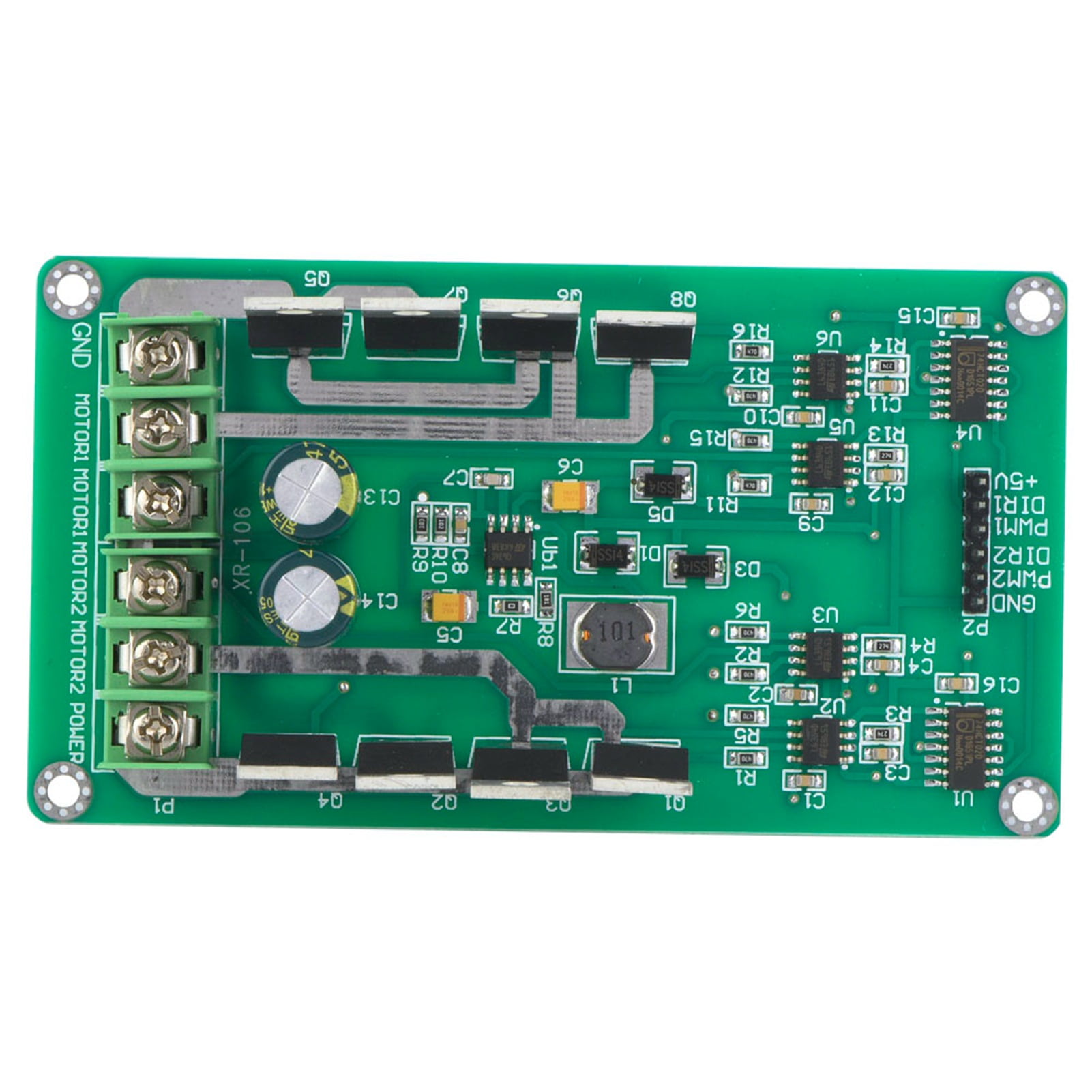 Dual Motor Driver Module Board H Bridge Driver Chip DC IRF3205 MOSFET 3 ...