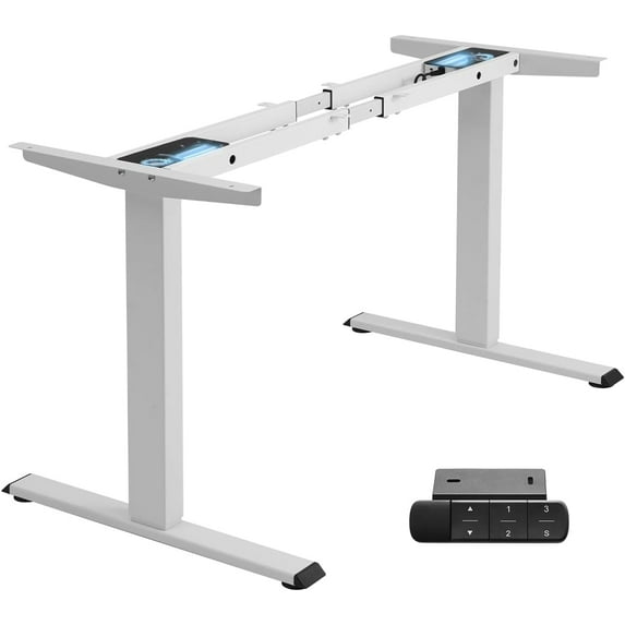 Dual Motor Electric Adjustable Standing Computer Desk for Home and ...