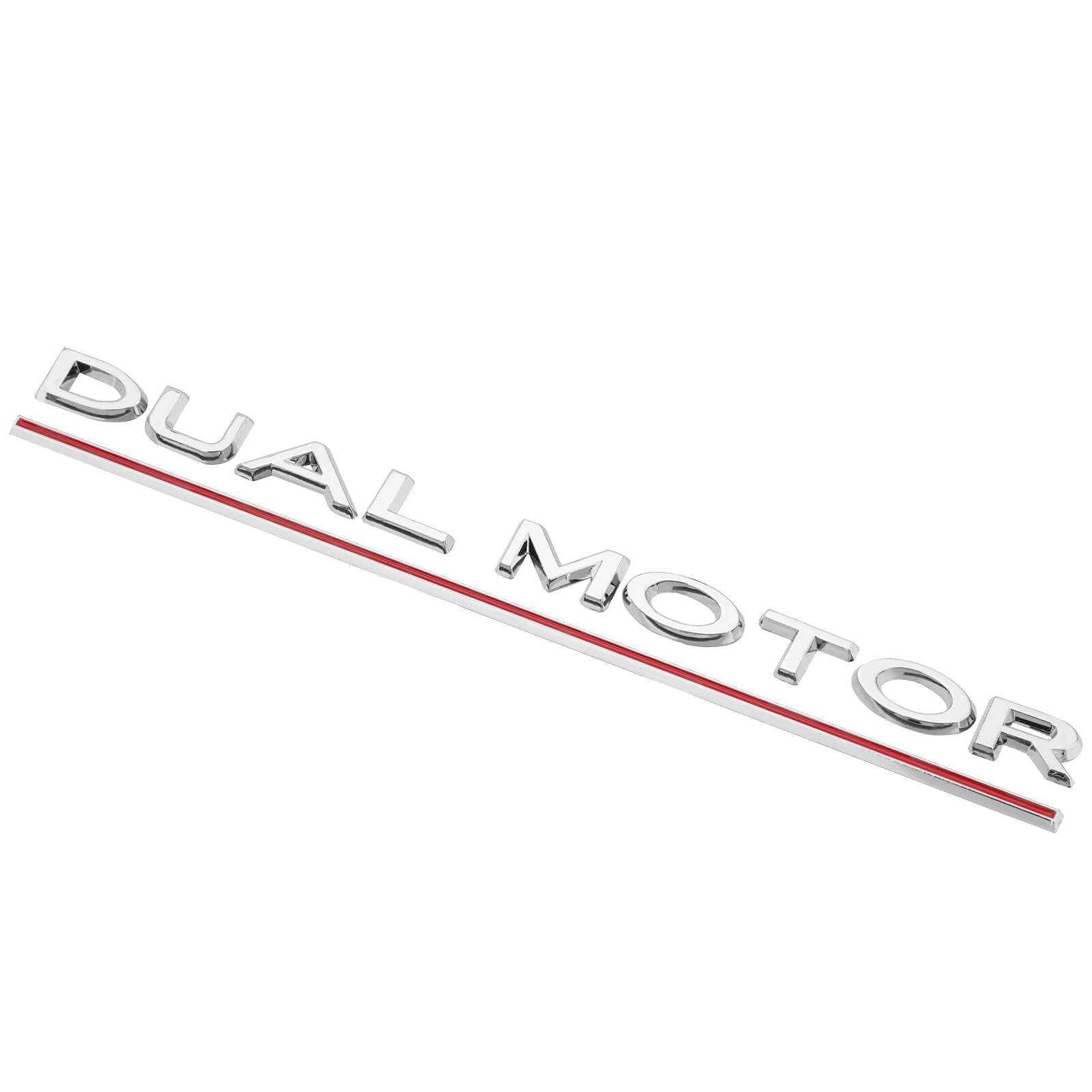 Dual Motor Emblem Sticker for Tesla Model 3 Model Y, ABS Underline ...