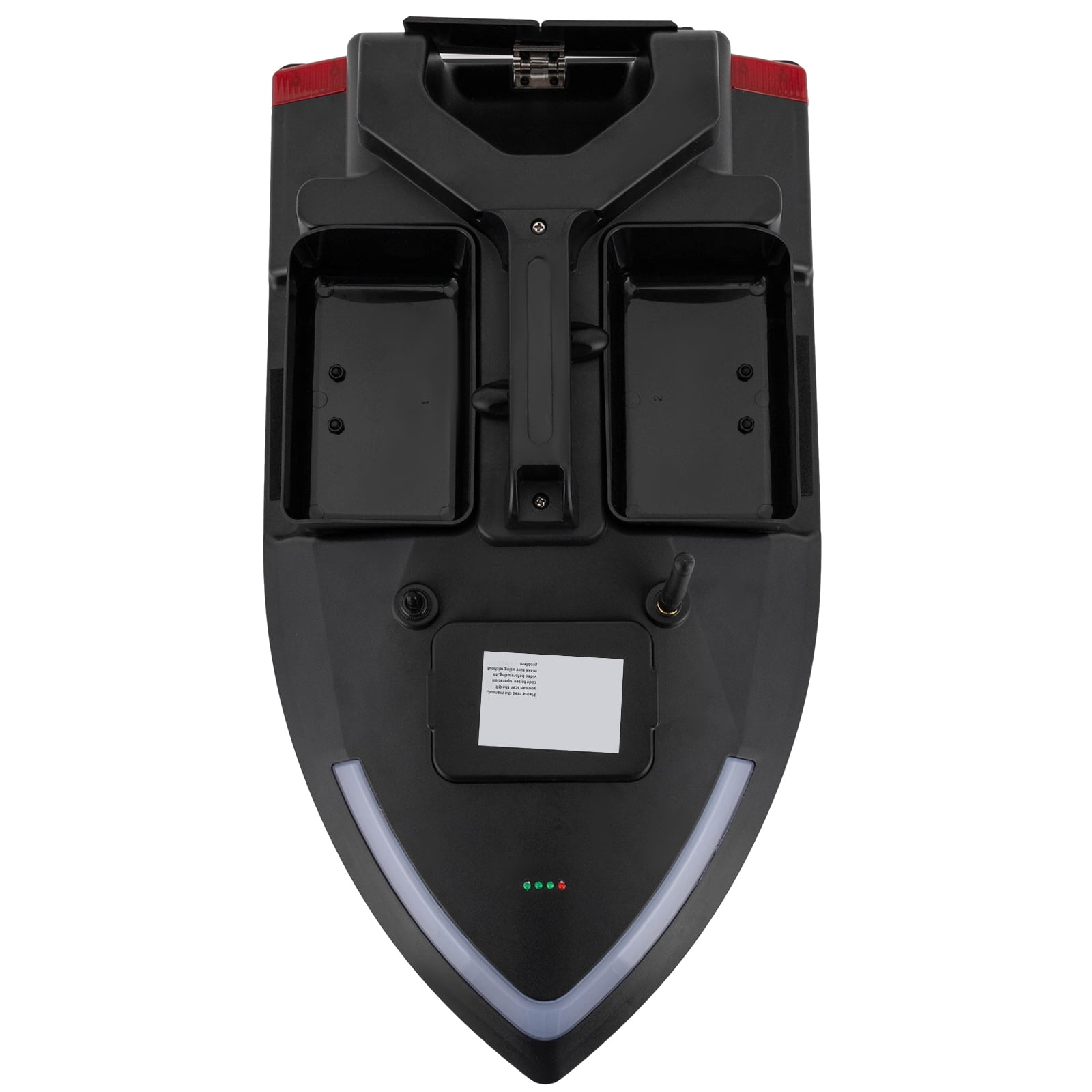 Dual-Motor Fishing Boat, 12000mAh Battery, Cruise Control, Auto Route ...