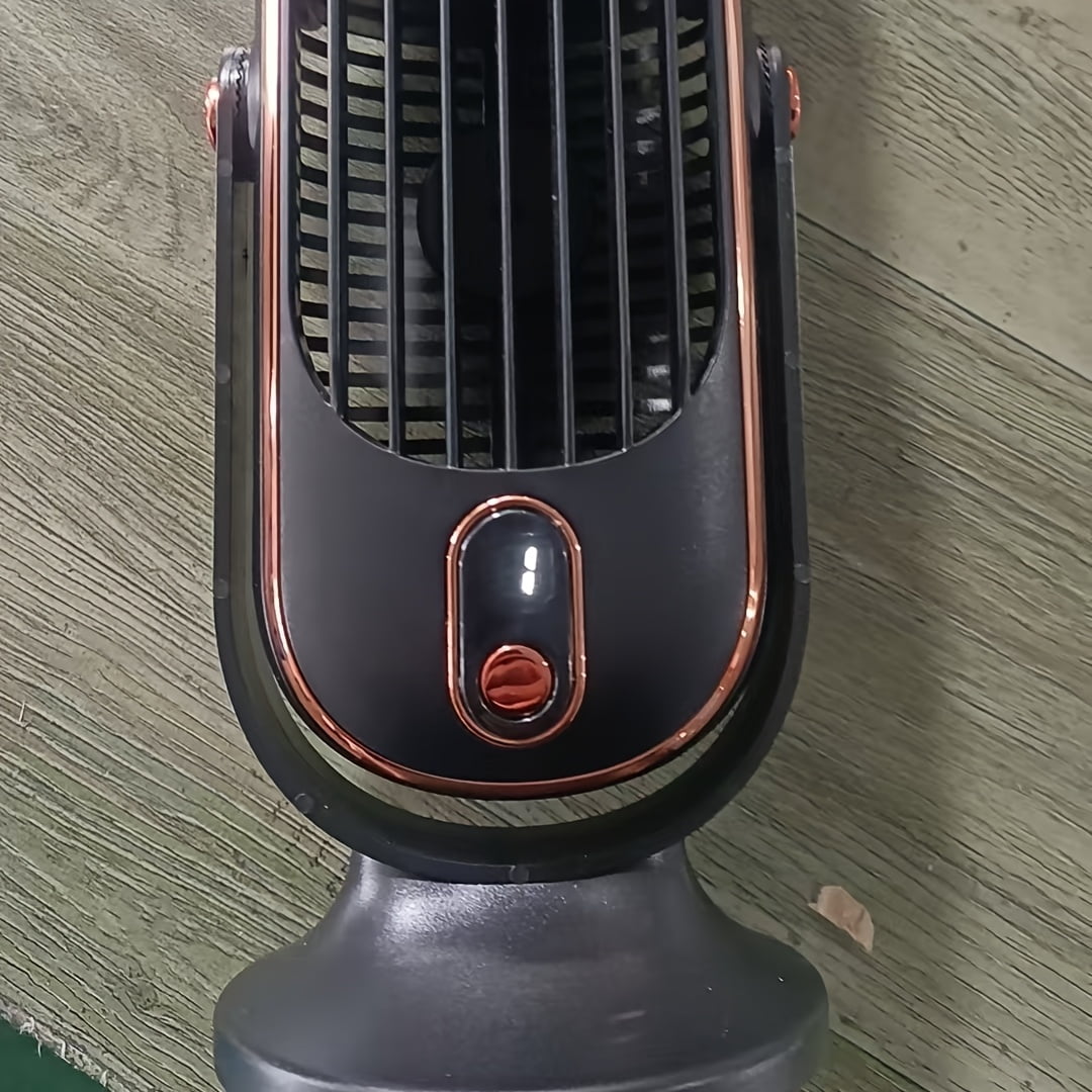 Dual Motor Portable Air Cooler - 5-Speed 720° Cooling, USB Powered for ...