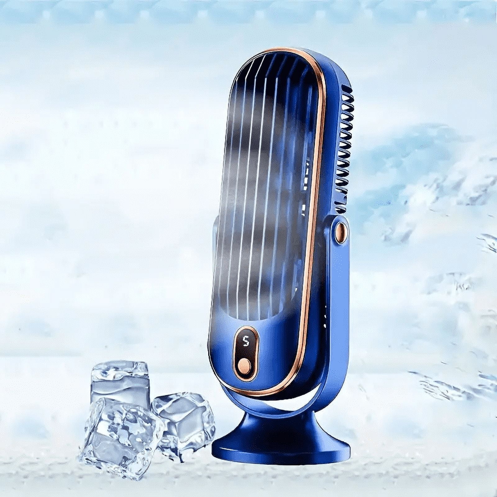 Dual Motor Portable Fan with Large Battery Capacity - 720° Airflow ...
