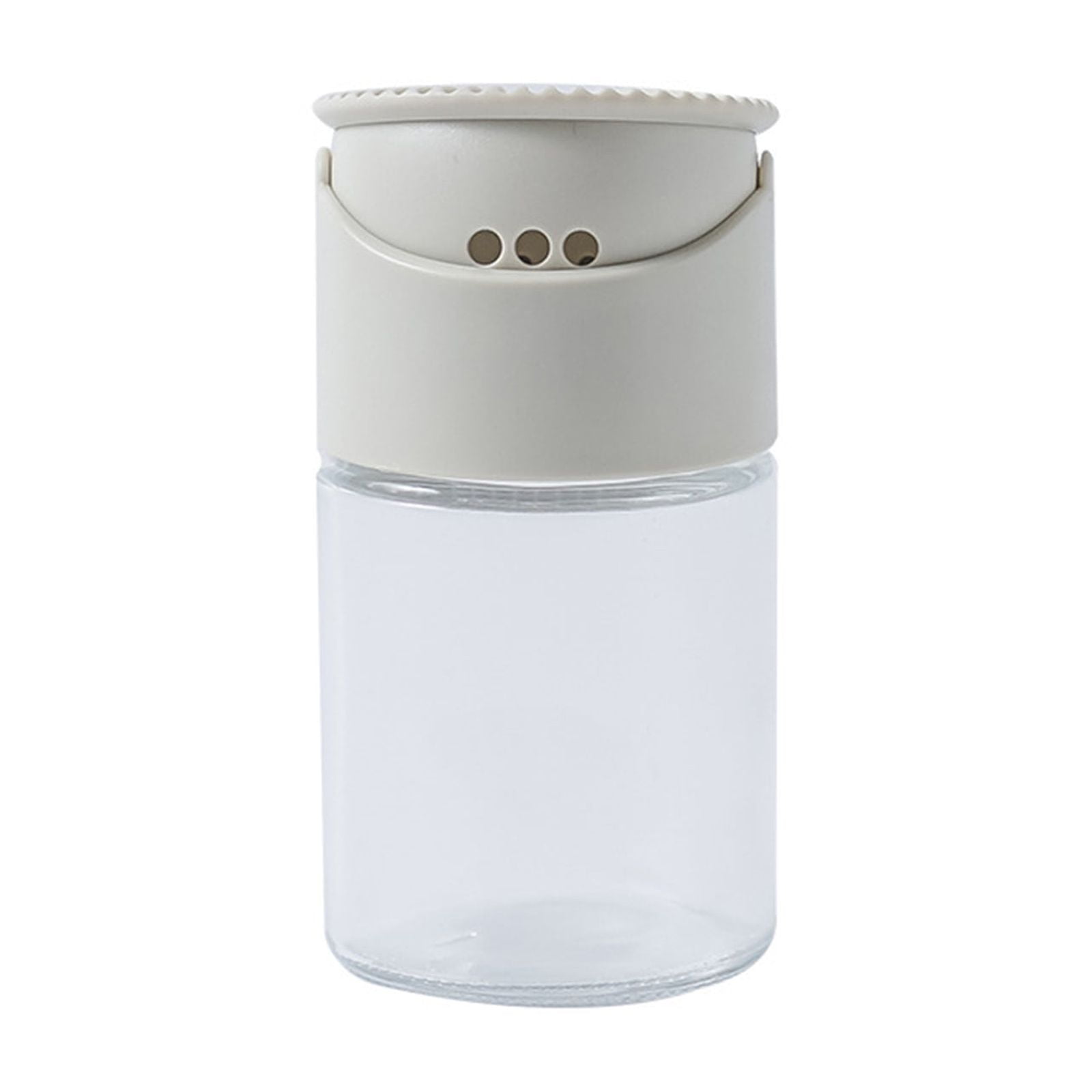 Dual-Opening Salt Shaker With Adjustable Flow, Glass Construction For ...