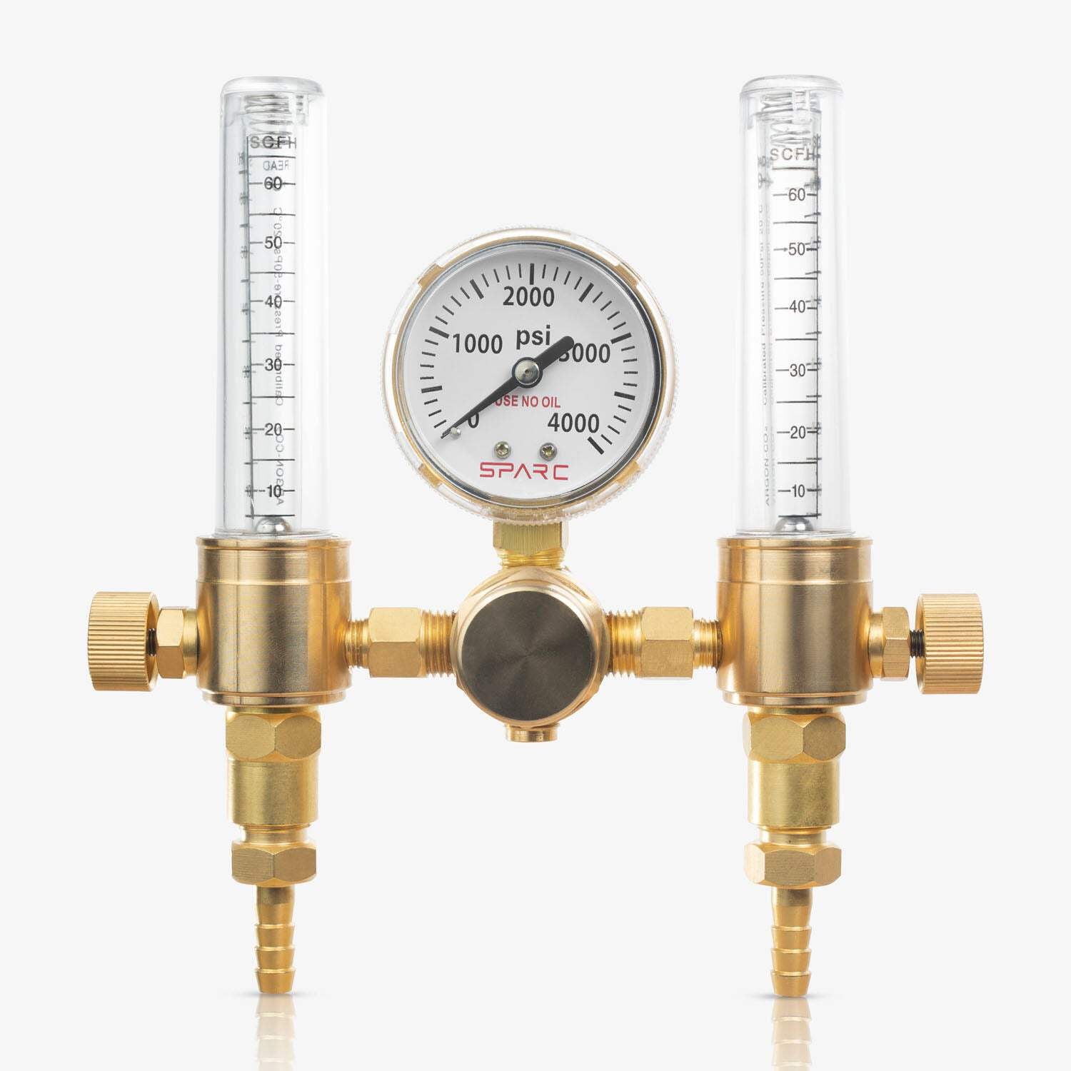 Dual Output Argon Flow Regulator 0-60 CFH - Walmart.com